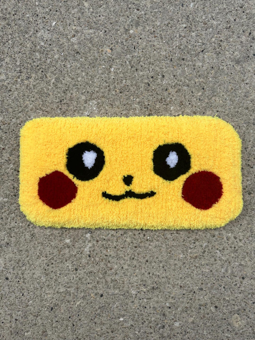 Pikachu Tufted Rug / 100% Handmade / Custom Tufted Rug - Etsy