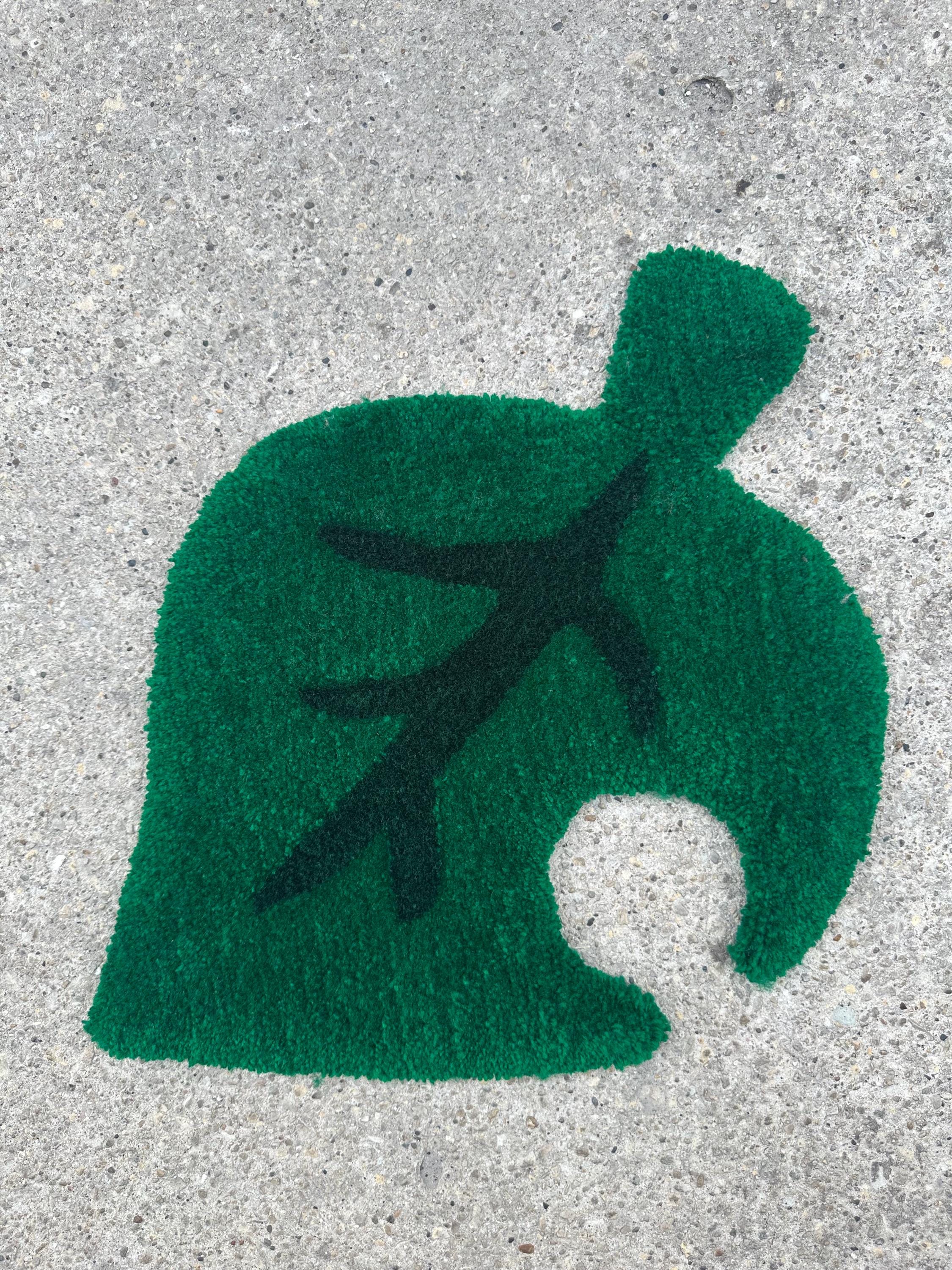 ACNH (tom Nook, Bag O’ Bells, Leaf) Tufted Rugs / 100% Handmade ...