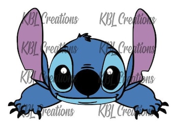 Stitch SVG File for Cricut - Etsy UK