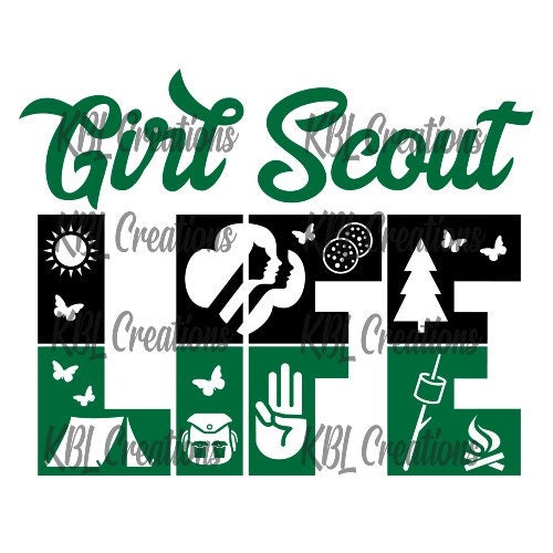 Explorer Girls Clipart Set Brownie Troop 2. Junior Scout Girl - Etsy
