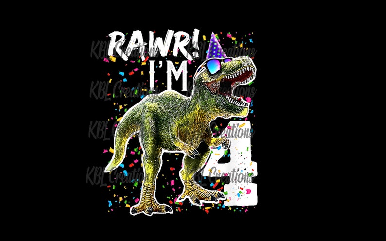 Rawr Im 4 - Etsy