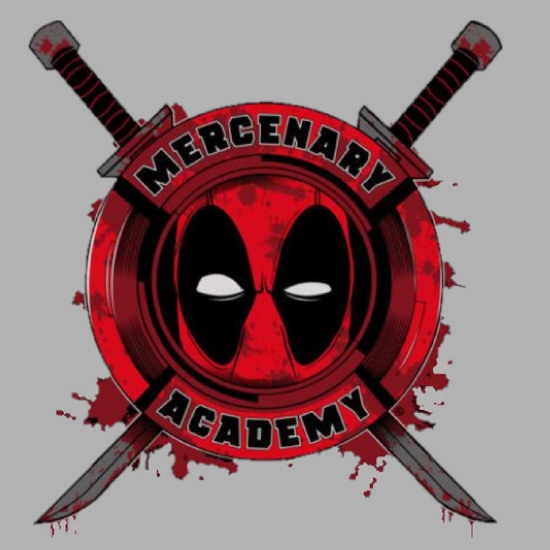 Deadpool Logo Decals- Many Designs and Sizes - Stickers Printed on ...