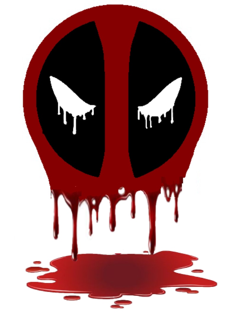 Deadpool Logo Decals- Many Designs and Sizes - Stickers Printed on ...