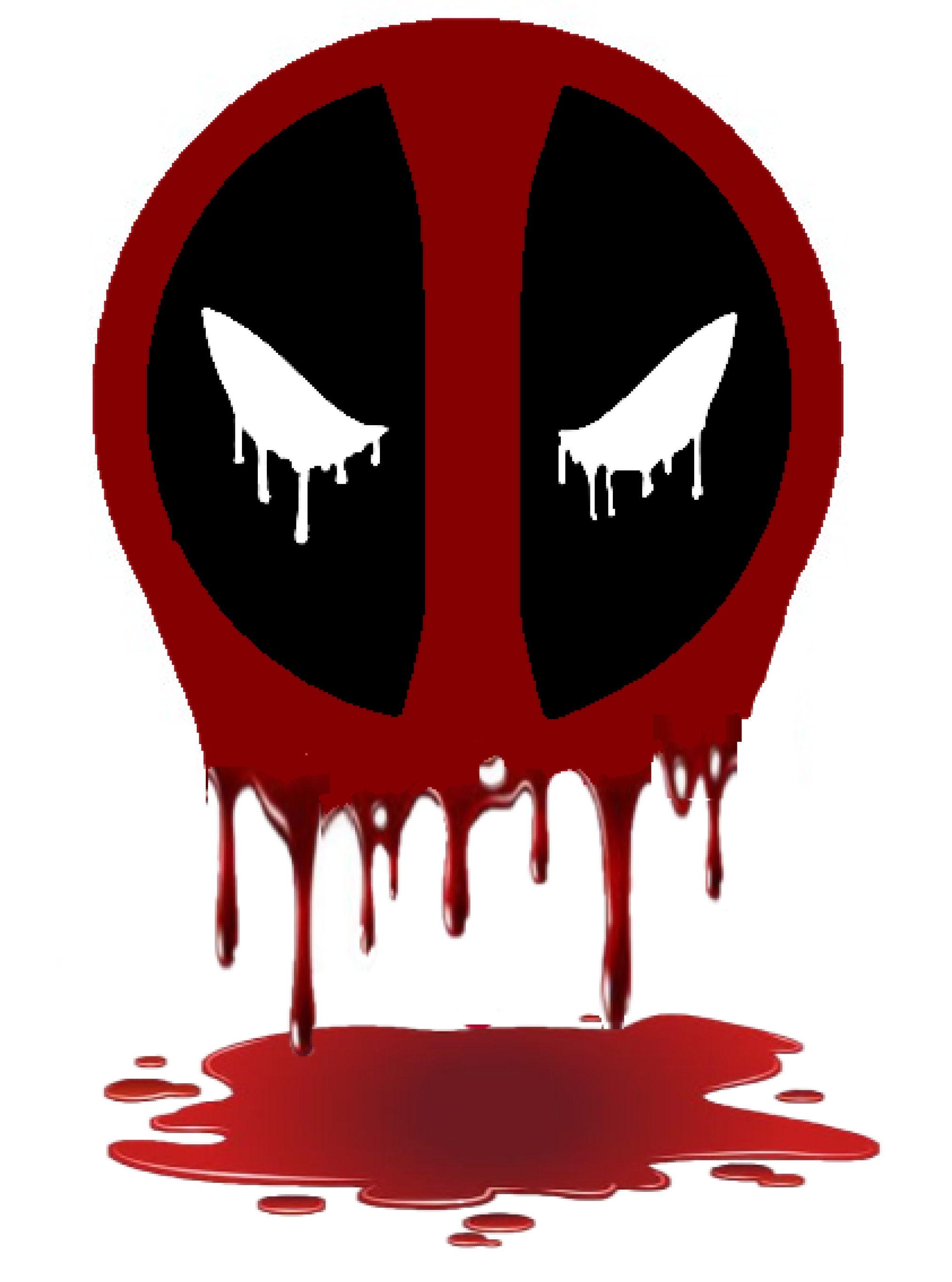 Deadpool Logo Decals- Many Designs and Sizes - Stickers Printed on ...