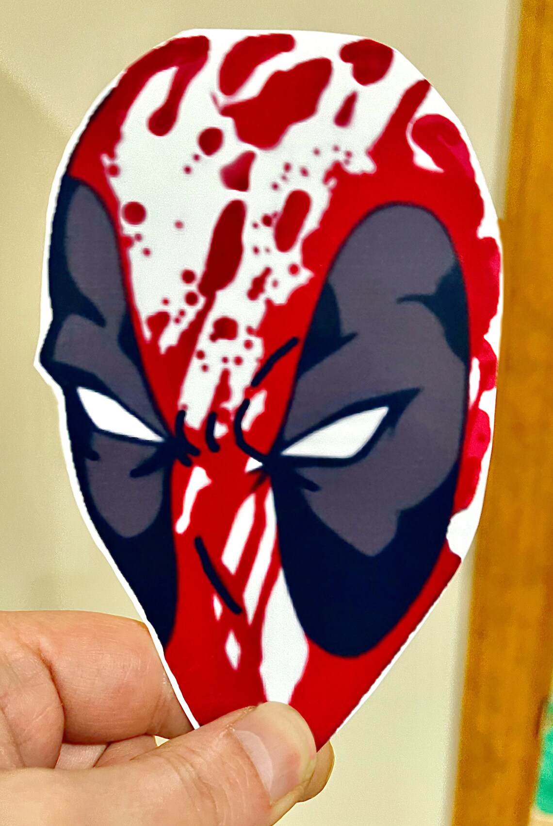 Deadpool Logo Decals- Many Designs and Sizes - Stickers Printed on ...