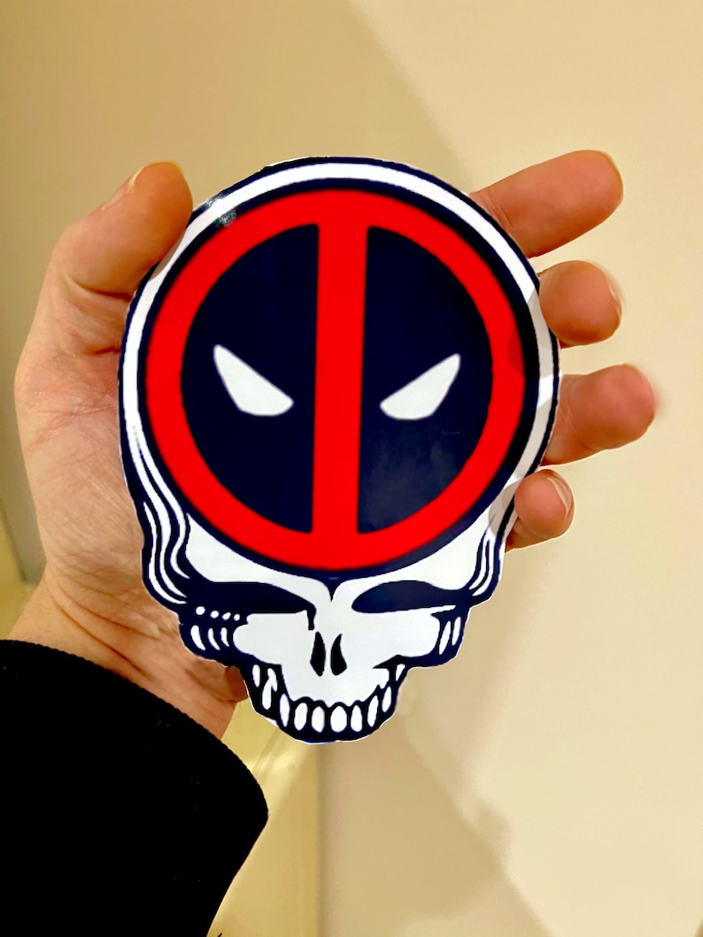 Deadpool Logo Decals- Many Designs and Sizes - Stickers Printed on ...