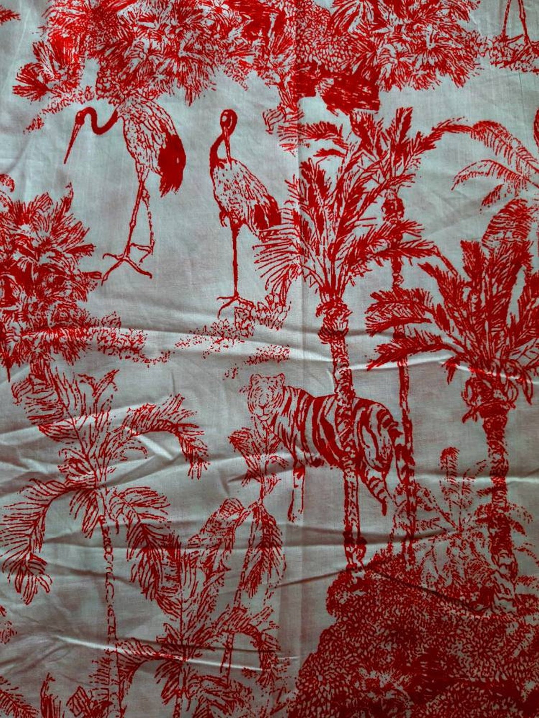 Jungal Cotton Fabric:for Your Sewing, Quilting,dressing, or Crafting ...