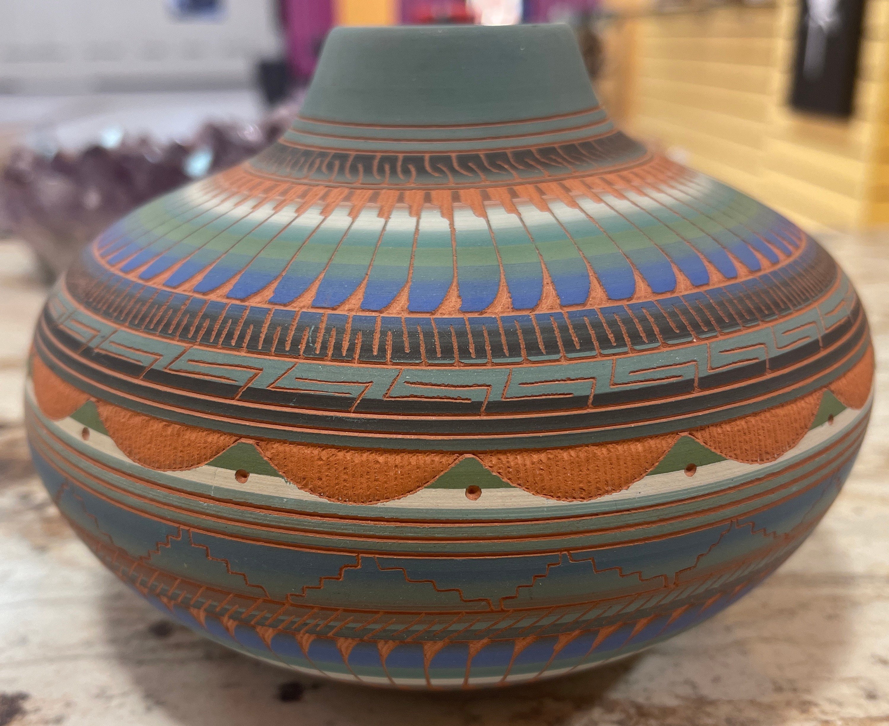 Navajo Pottery Vase - Etsy
