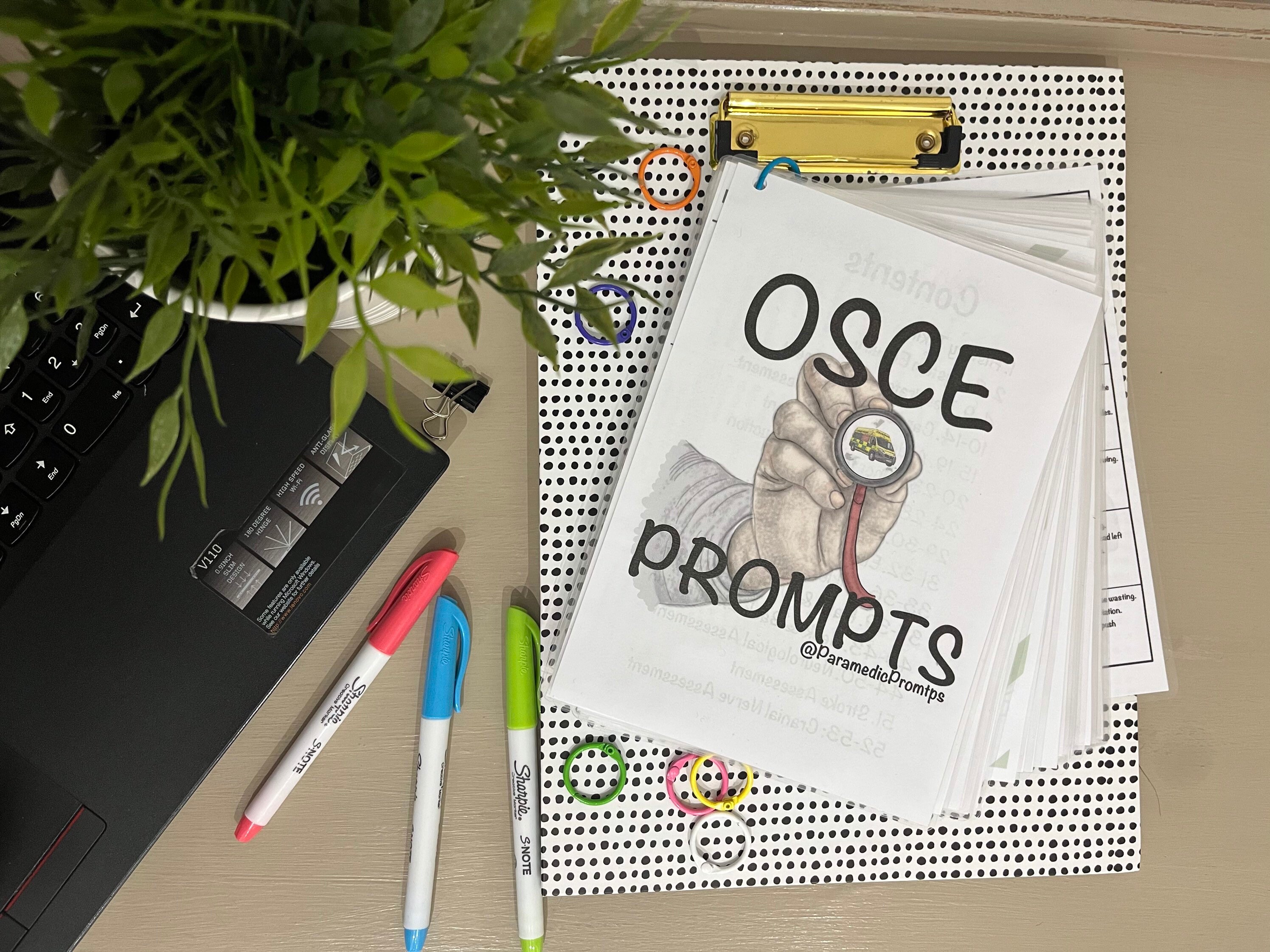 OSCE Prompt Pocket Book A5 - Etsy UK