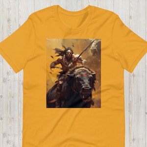 Native American Chief Buffalo Soldier Unisex T-shirt Indian Warrior - Etsy