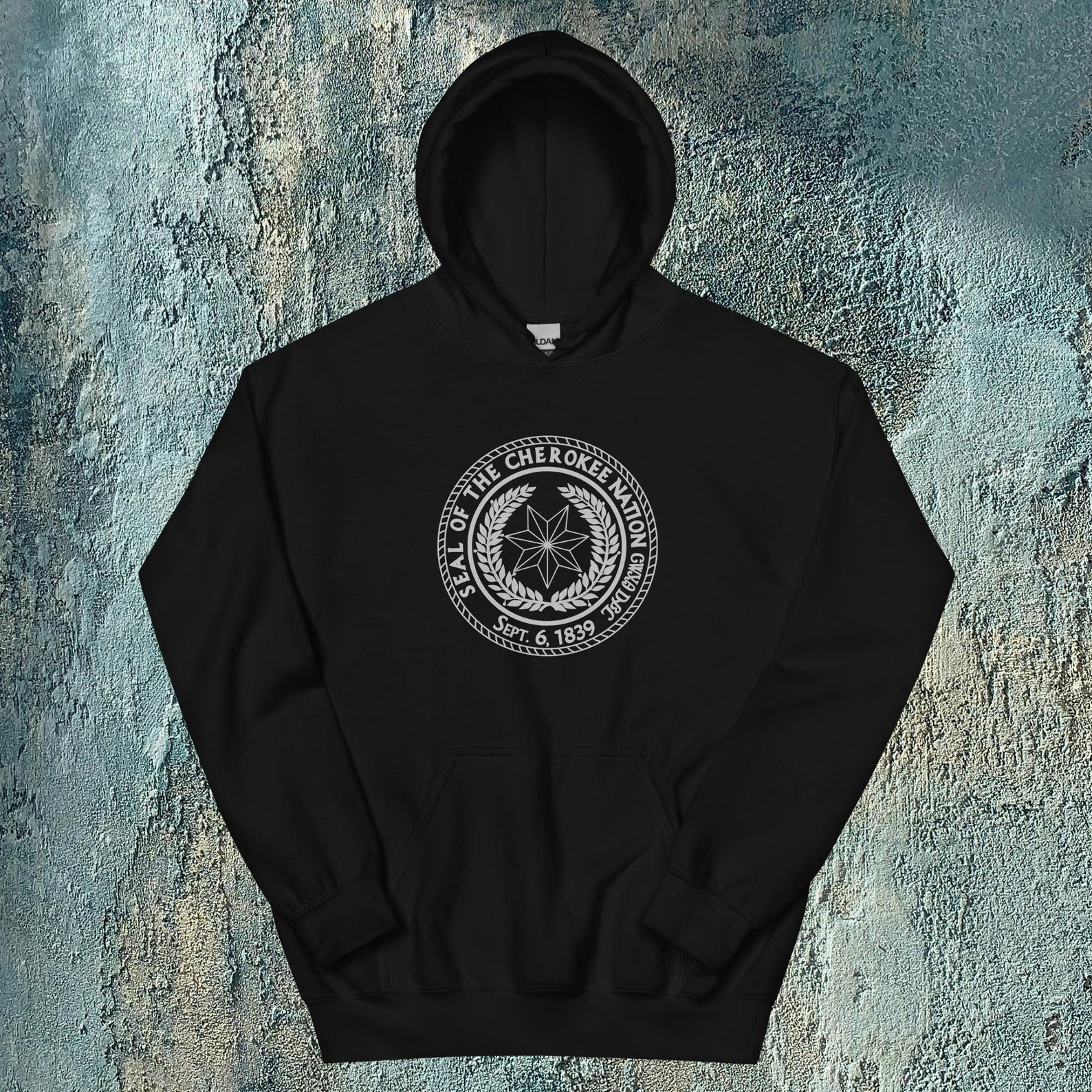 Cherokee Nation Hoodie Official Seal Design Native American Heritage ...