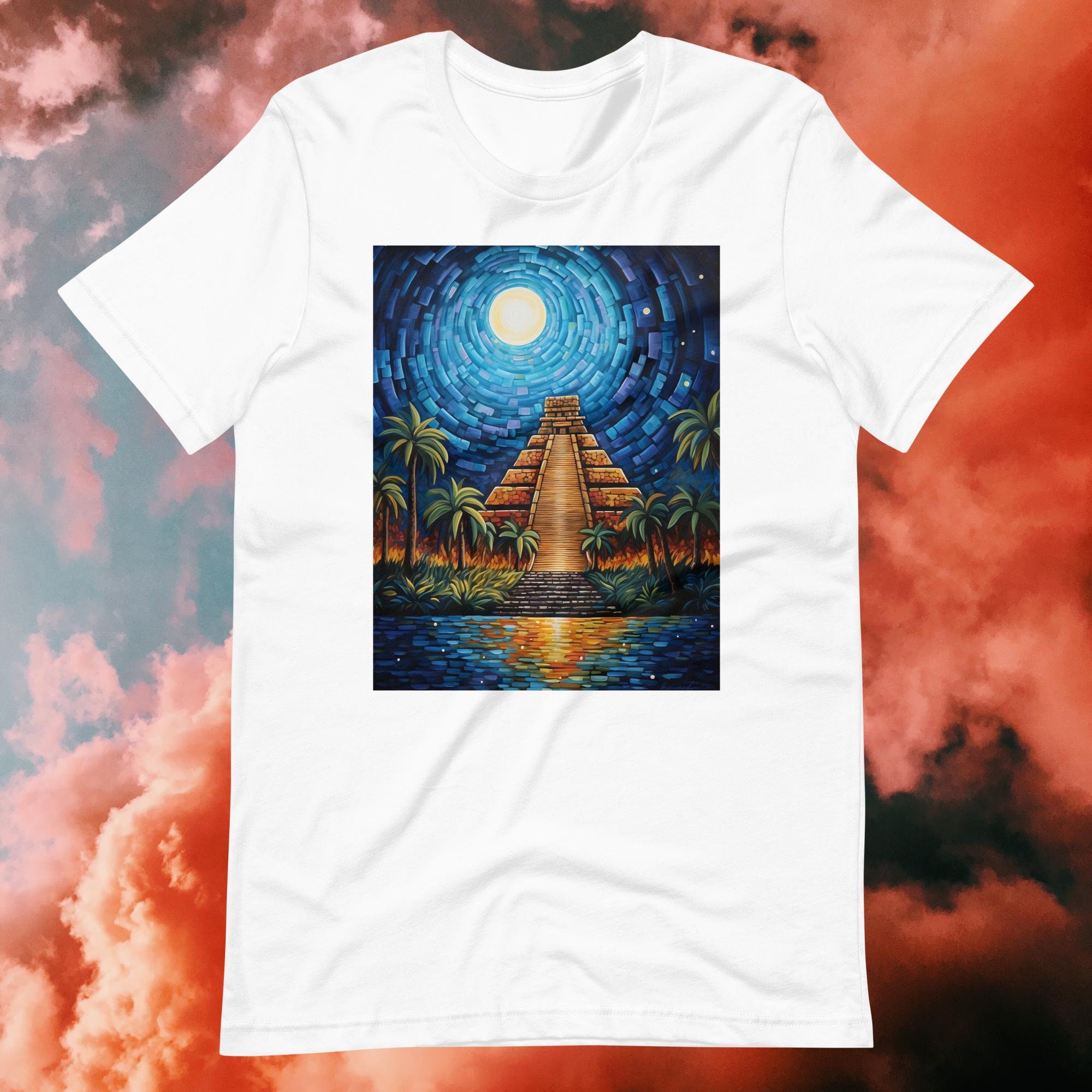 Aztec Aztlan Pyramid Tshirt Mayan Incan Temple Gift T-shirt - Etsy
