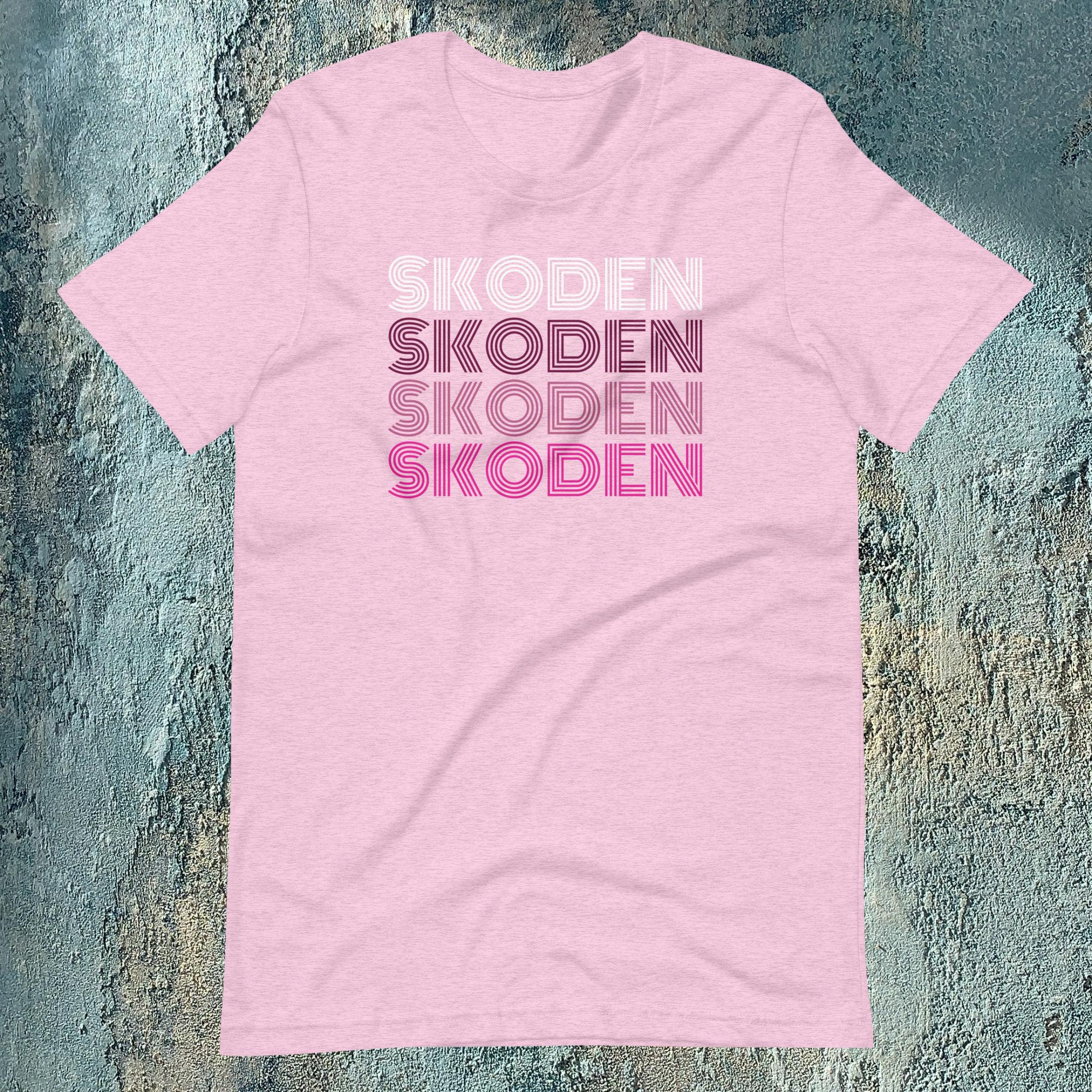 Skoden Tshirt Stoodis Rezdog Native American Shirt PINK Indigenous ...