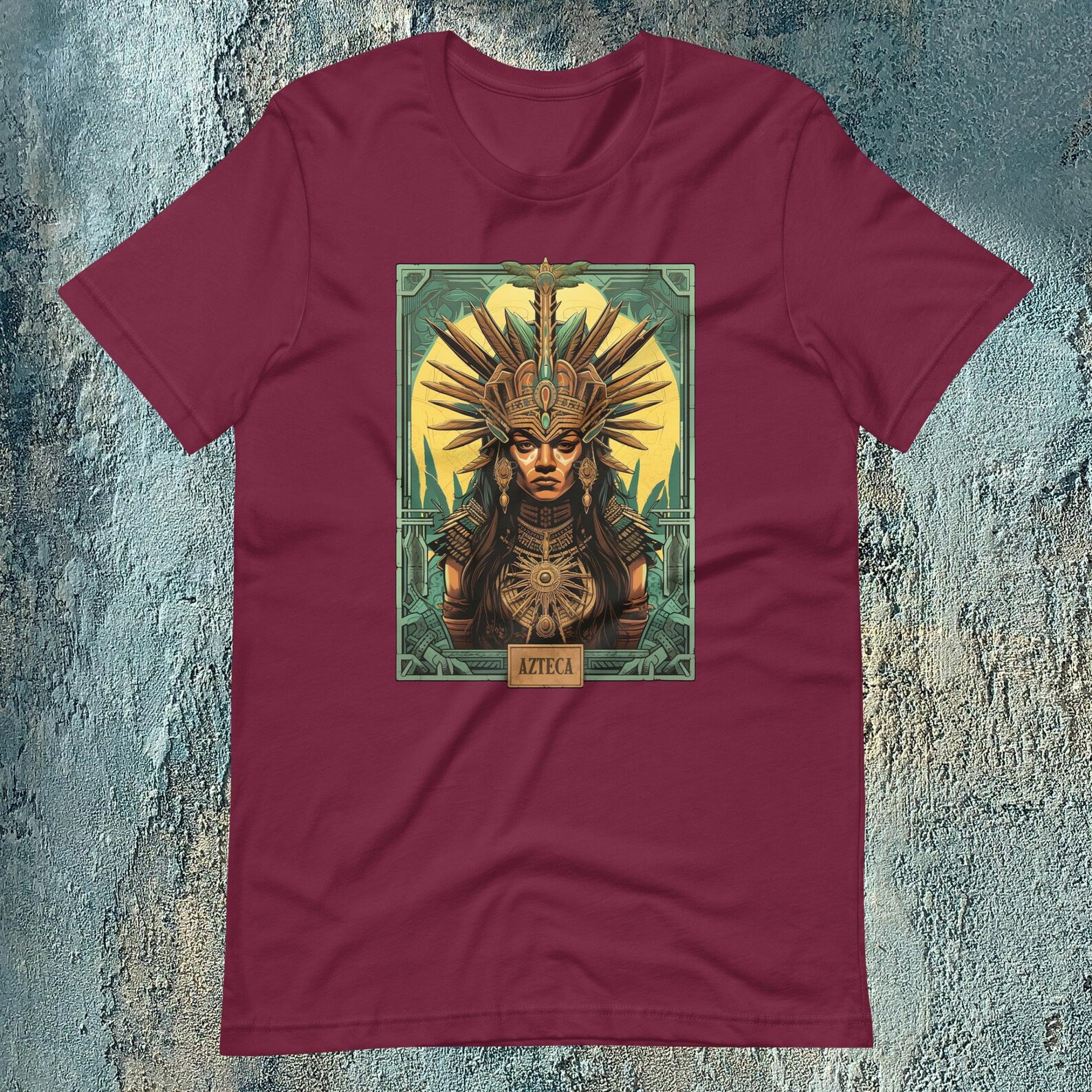 Aztec Tarot Card Shirt - the Azteca - Unisex T-shirt - Etsy