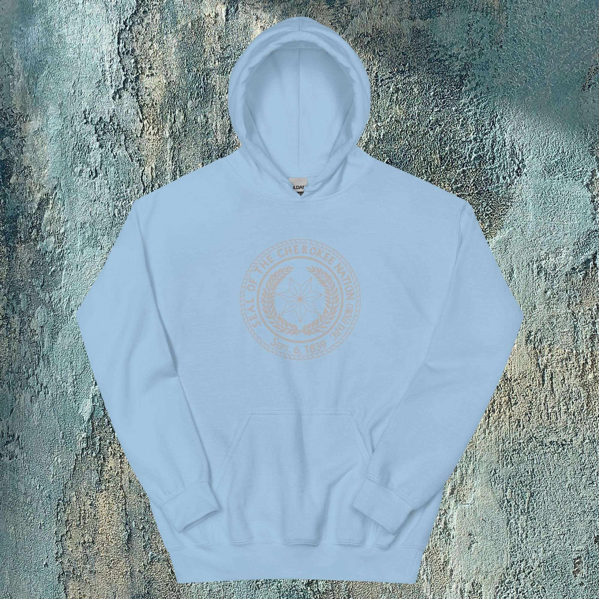 Cherokee Nation Hoodie Official Seal Design Native American Heritage ...