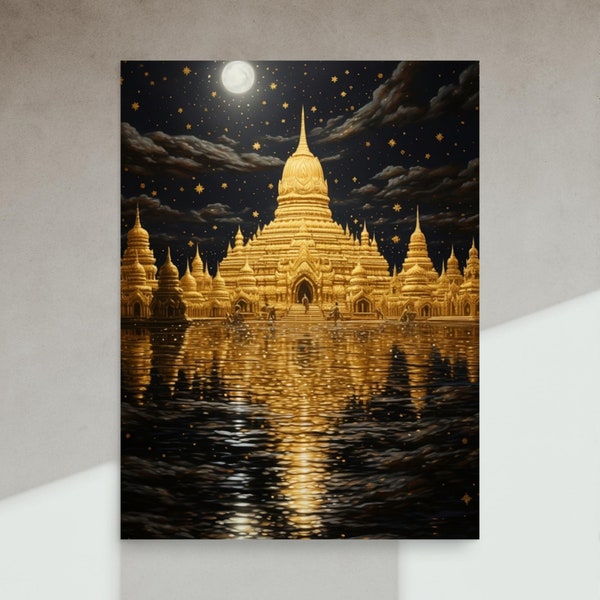 Hindu Temple Poster - Etsy