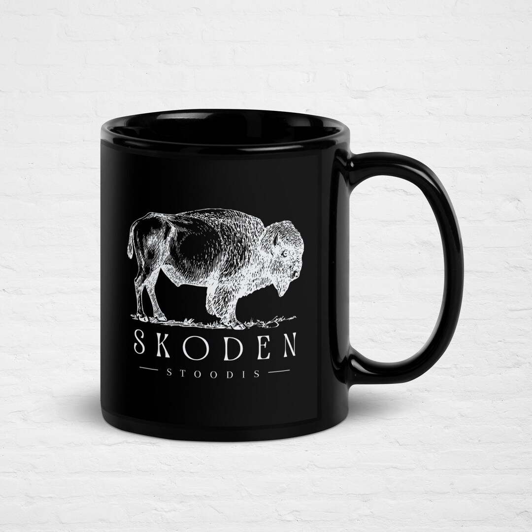 Skoden Stoodis Buffalo Mug Native American Coffee Cup Indigenous Pride ...