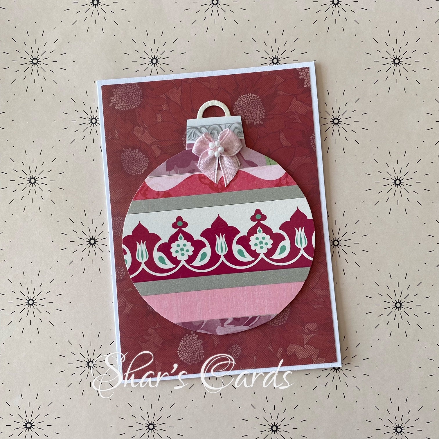 CHRISTMAS Bauble Cards BULK Pack Holiday Greeting Card - Etsy