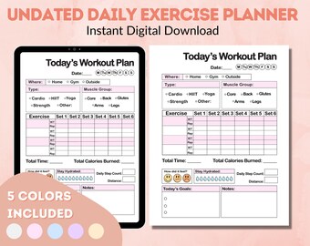 Fitness Tracker Digital | Etsy