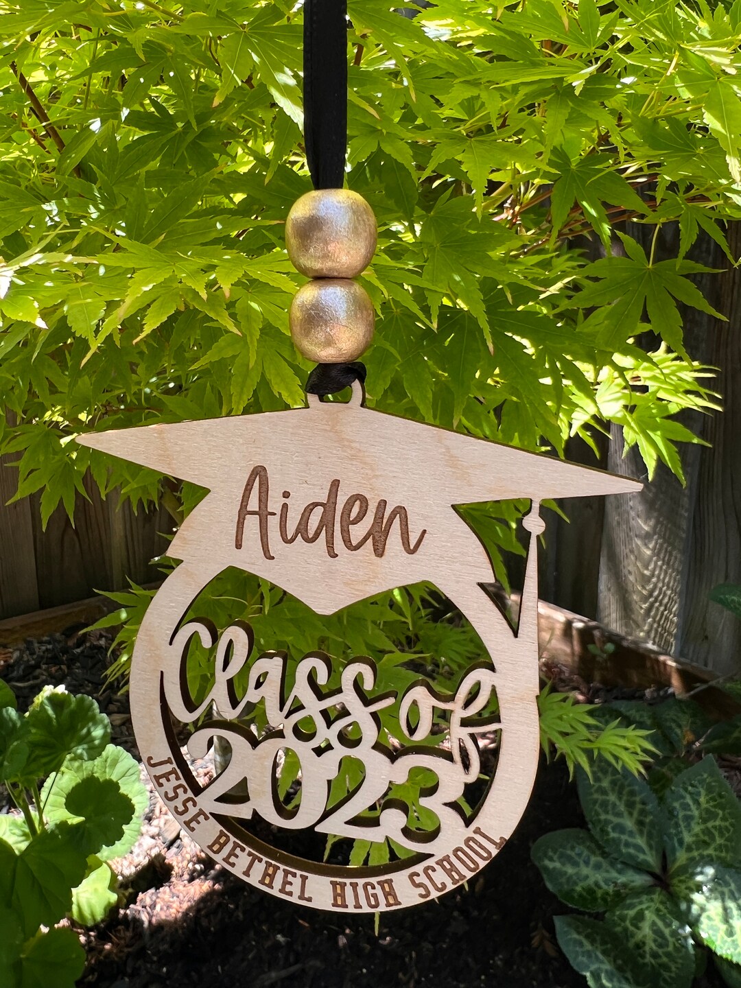 Graduation Ornament | Class of 2025 | Christmas Ornament | Laser ...
