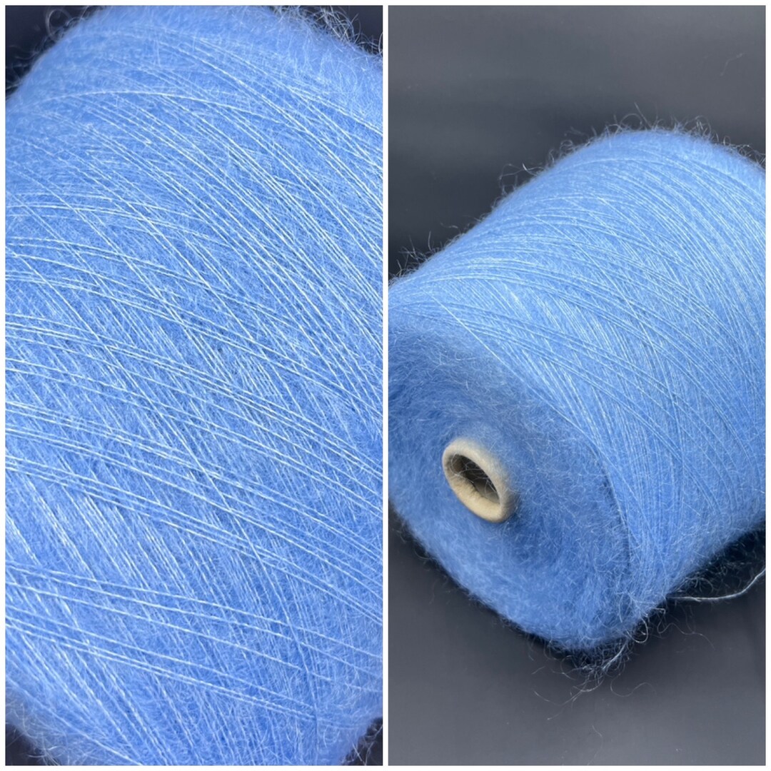 Kid Mohair Yarn 100 G/ 900m 70/30% Kid Mohair/silk Yarn - Etsy