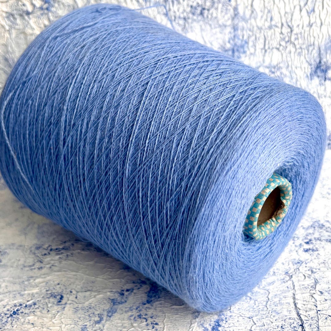 Cashmere Cariaggi 2/28 Lace Yarn on Cone Italian Fine Yarn Hand ...