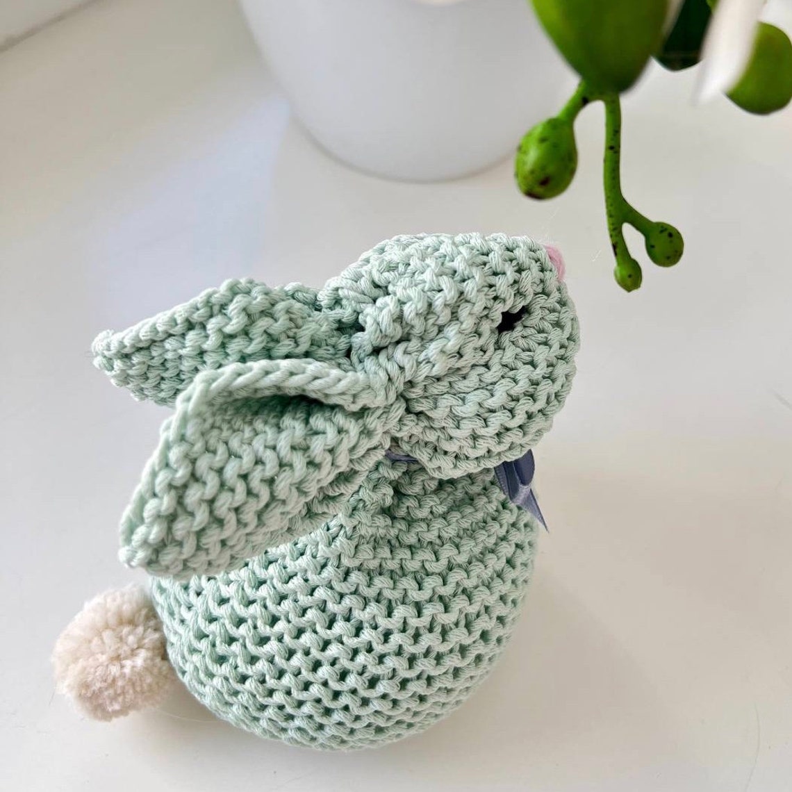 Rabbit Bunny Knitting Pattern KNITTING PATTERN Cute Easter - Etsy