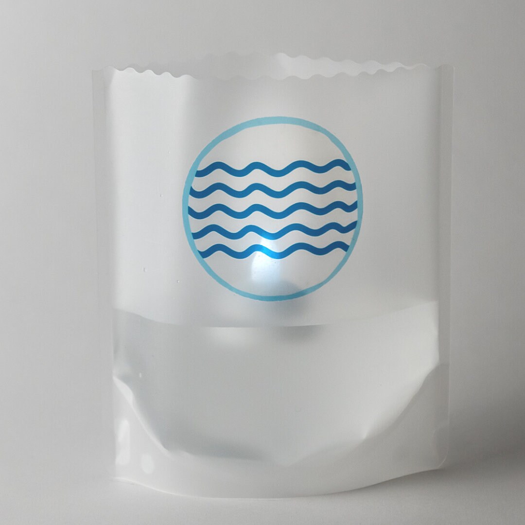 WAVE Luminaries | Coastal Decor | Nautical Party | Party Decorations ...