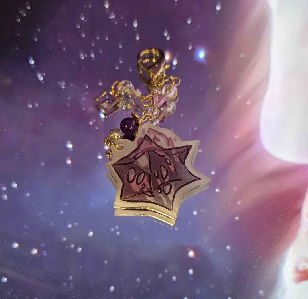 Corrupted Hexcore Arcane Keychain - Etsy