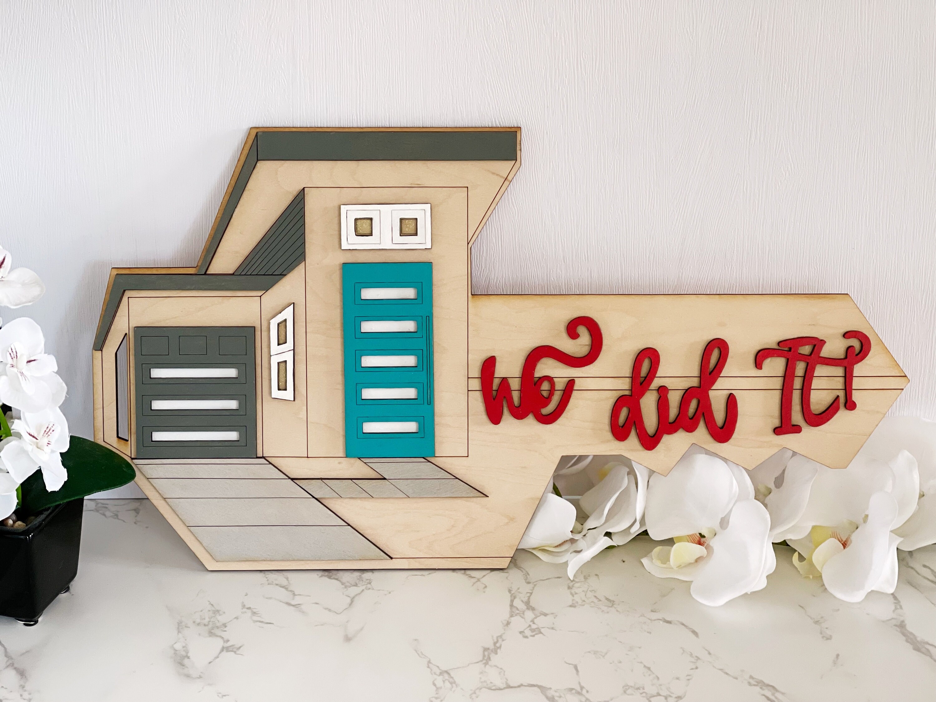 Custom Realtor Key Blank Sign SVG Home Key Realtor Closing Gift Svg ...