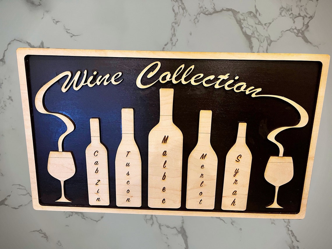 Wine Sign SVG, Wine Svg, Wine Lover Svg, Wine Glasses Svg, Instant ...