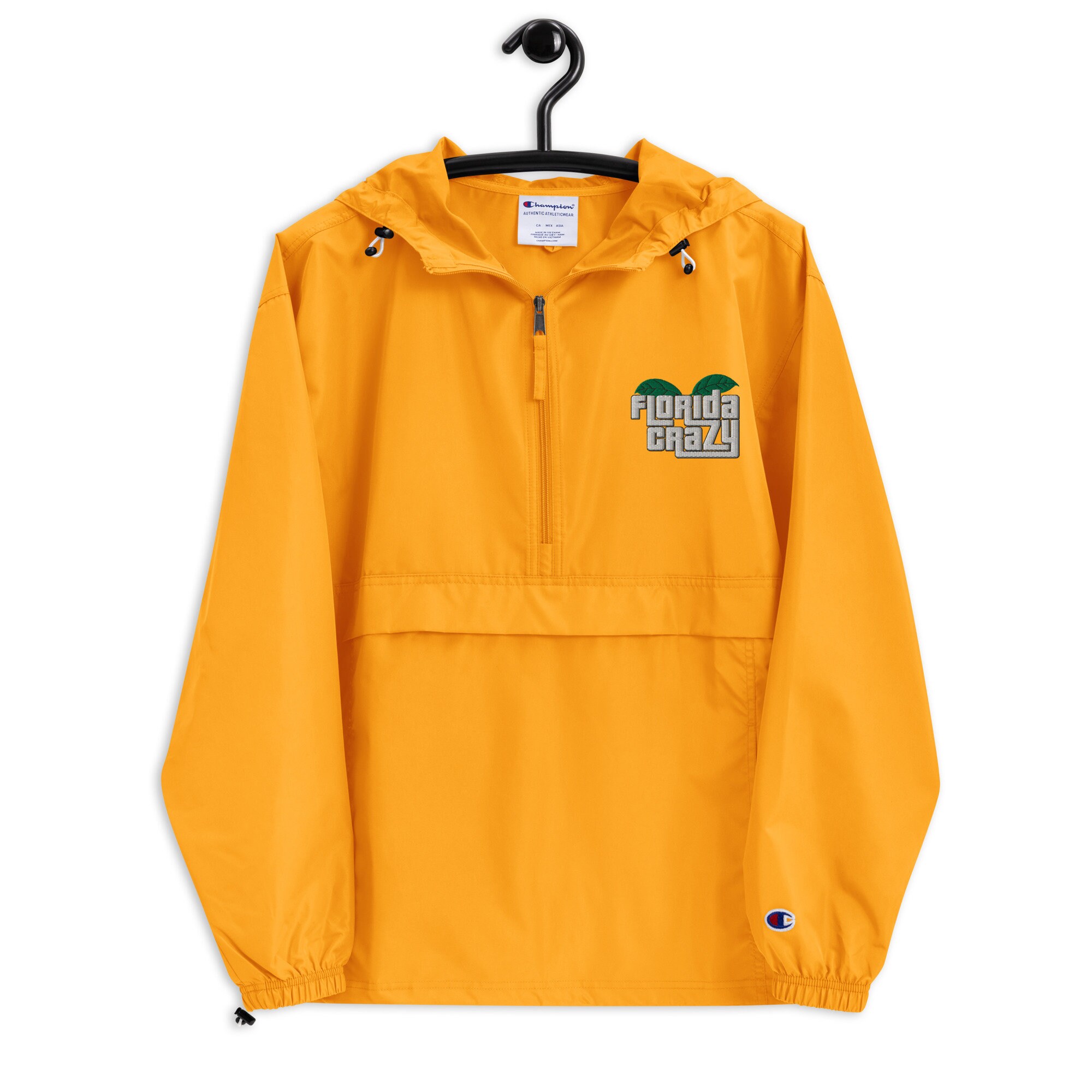 Embroidered Packable Jacket - Etsy
