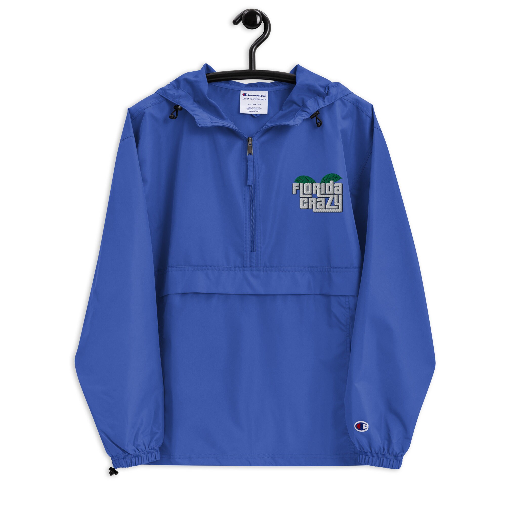 Embroidered Packable Jacket - Etsy