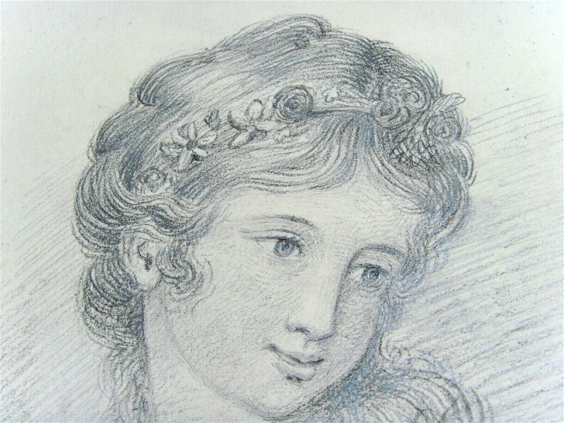 Antique Victorian C1890s Risque Erotic Pencil Drawing of a - Etsy UK