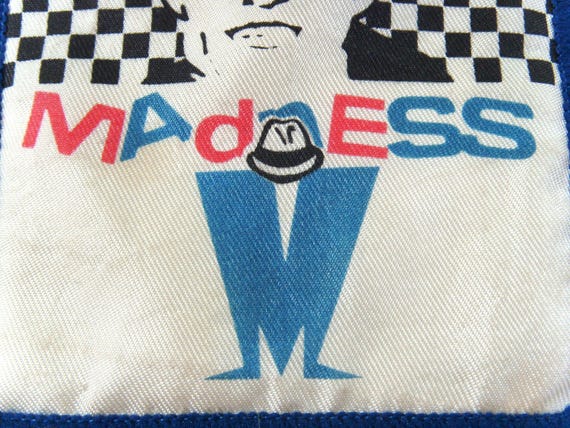 Original Retro 1980s MADNESS CHAS SMASH Large Sew On … - Gem