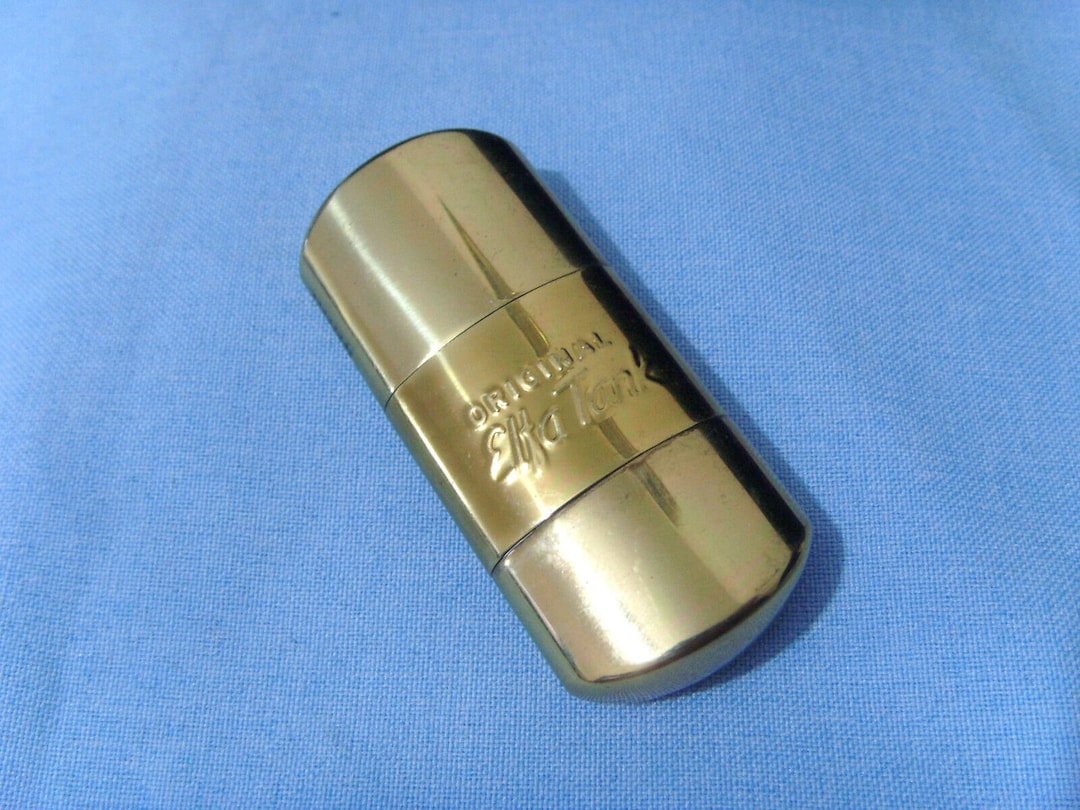 ELFA TANK Petrol Lighter Benson & Hedges With Spare Fuel Tank GERMANY ...