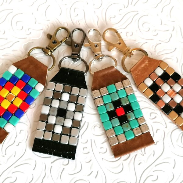 Tribal Keychain - Etsy