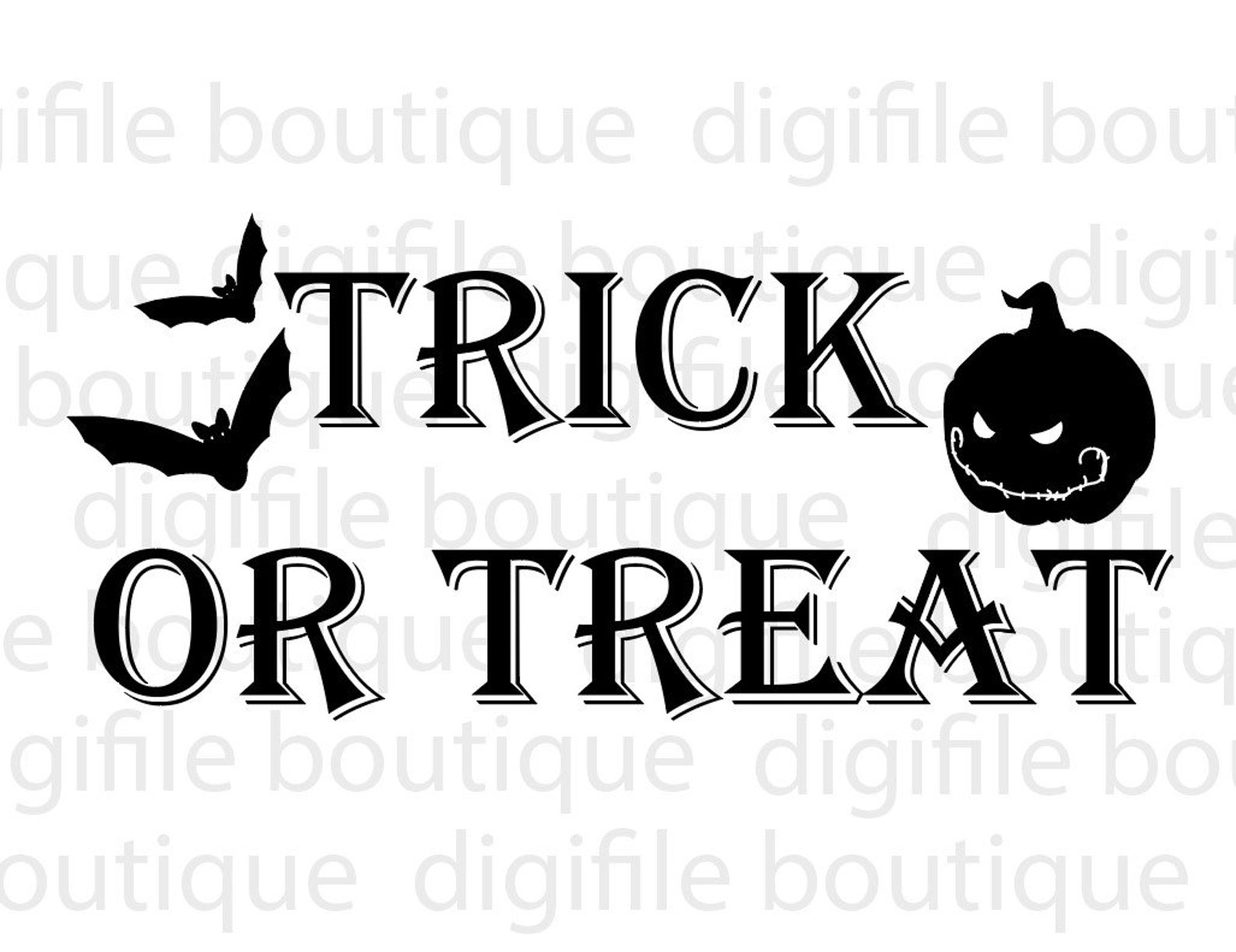 Trick or Treat SVG, Trick or Treat PNG, Trick or Treat Vector, Trick or ...