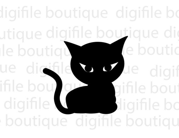 Scary Cat SVG Scary Cat PNG Scary Cat Vector Scary Cat - Etsy