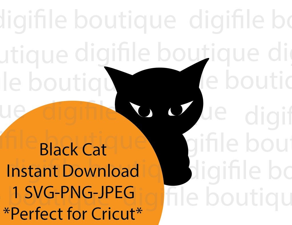 Scary Cat SVG, Scary Cat PNG, Scary Cat Vector, Scary Cat JPEG, Scary ...