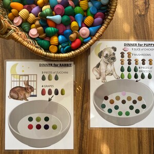 Feeding Your Pets: Mandala Loose Parts Templates Cards or Recipes Cards ...