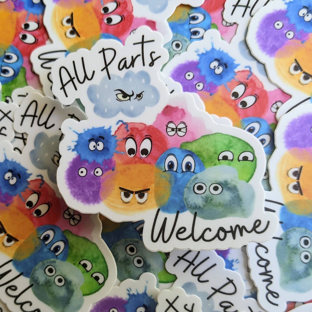 All Parts Welcome Stickers - Etsy