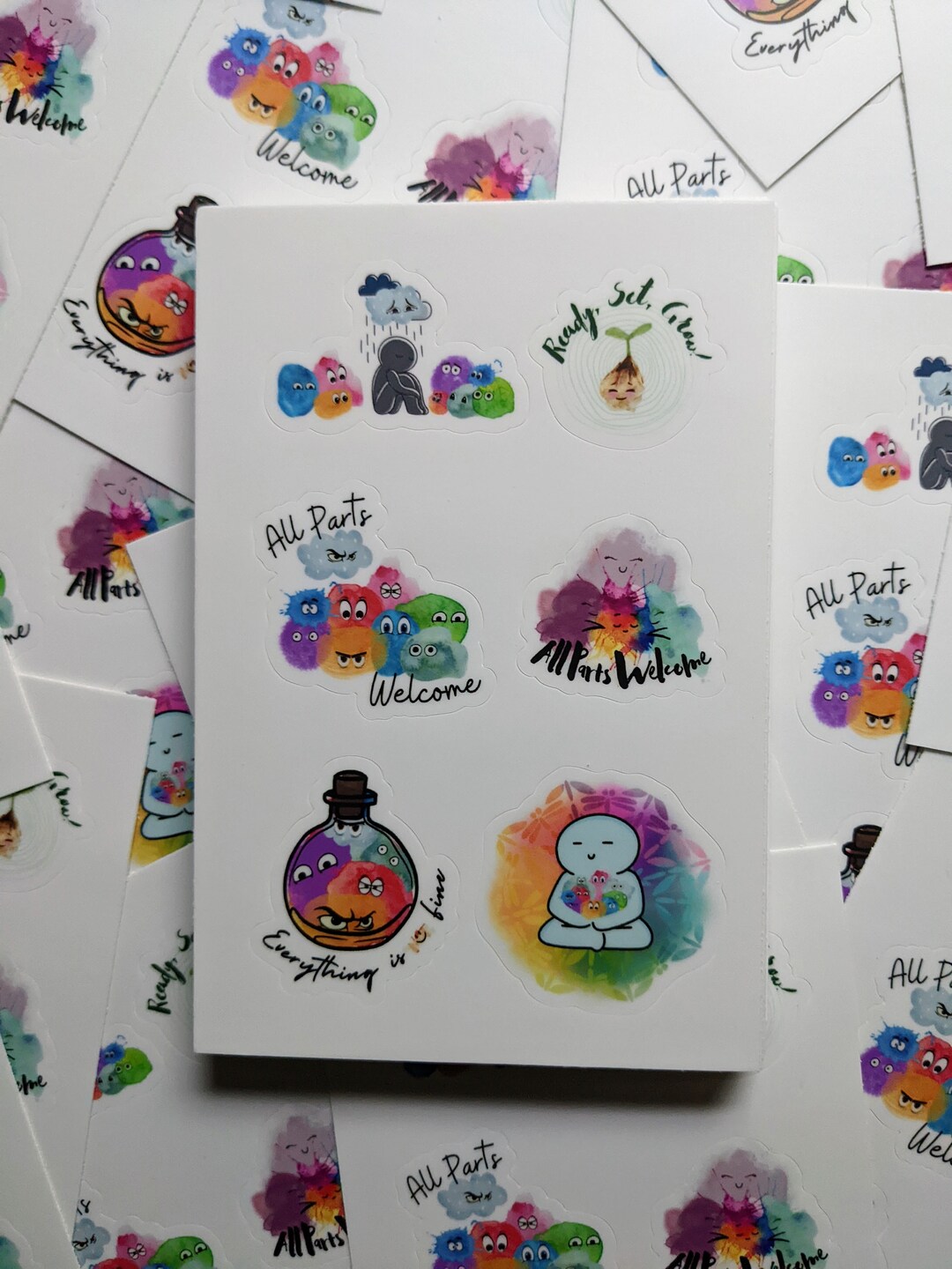 All Parts Welcome Sticker Sheets - Etsy