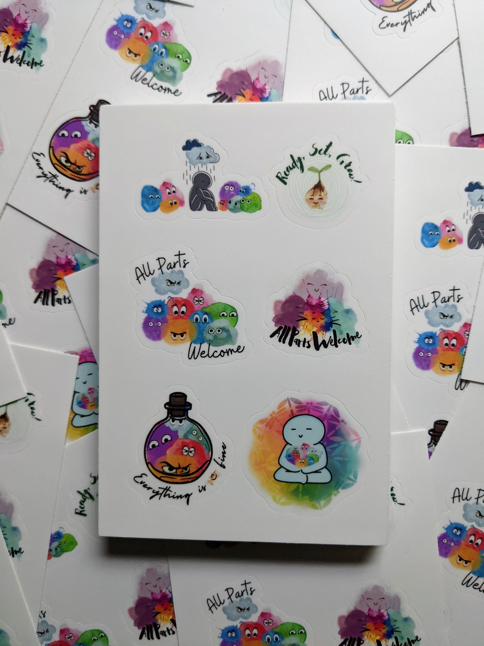 All Parts Welcome Sticker Sheets - Etsy