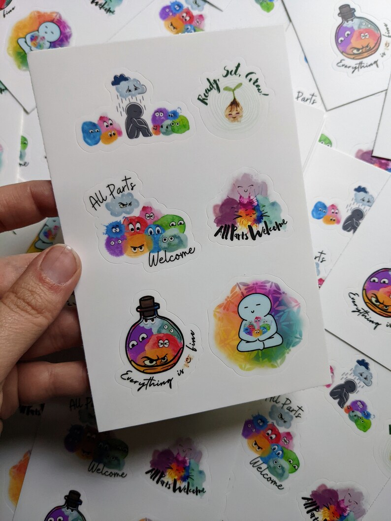 All Parts Welcome Sticker Sheets - Etsy
