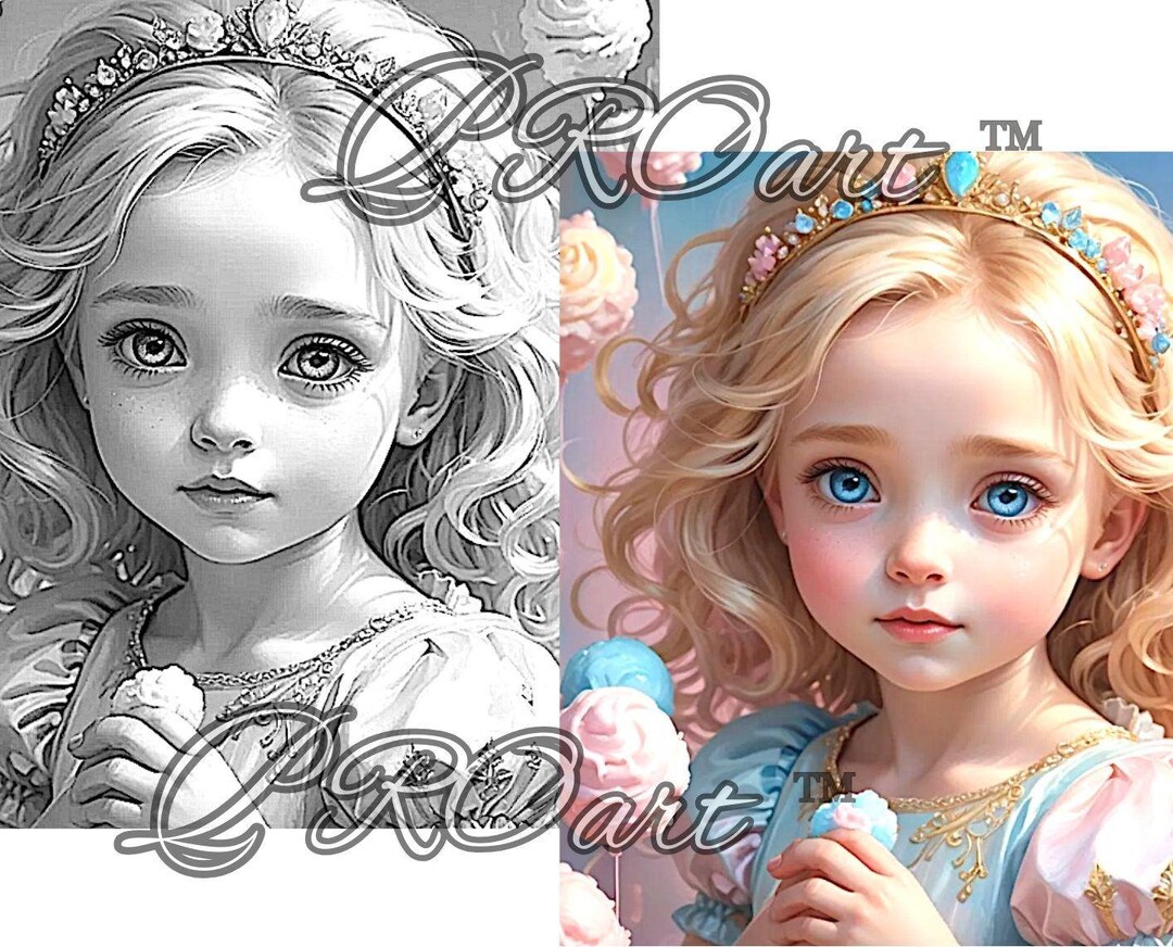 Emily | Proart™ -coloring Pages Premium| Printable Adult /kids ...