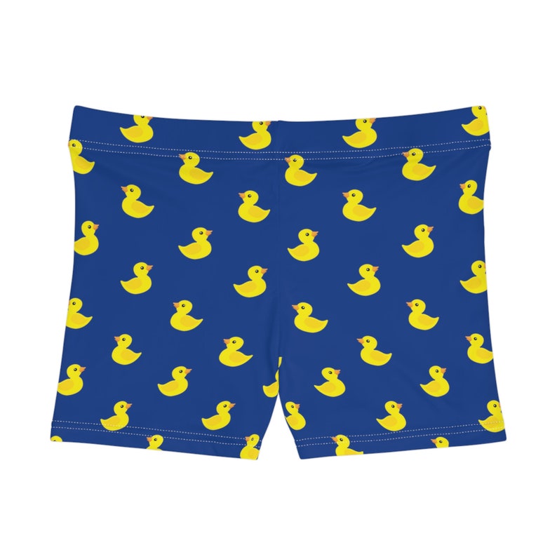 Duck Booty Shorts Cute Blue & Yellow Duck Matching Booty Shorts Duck ...