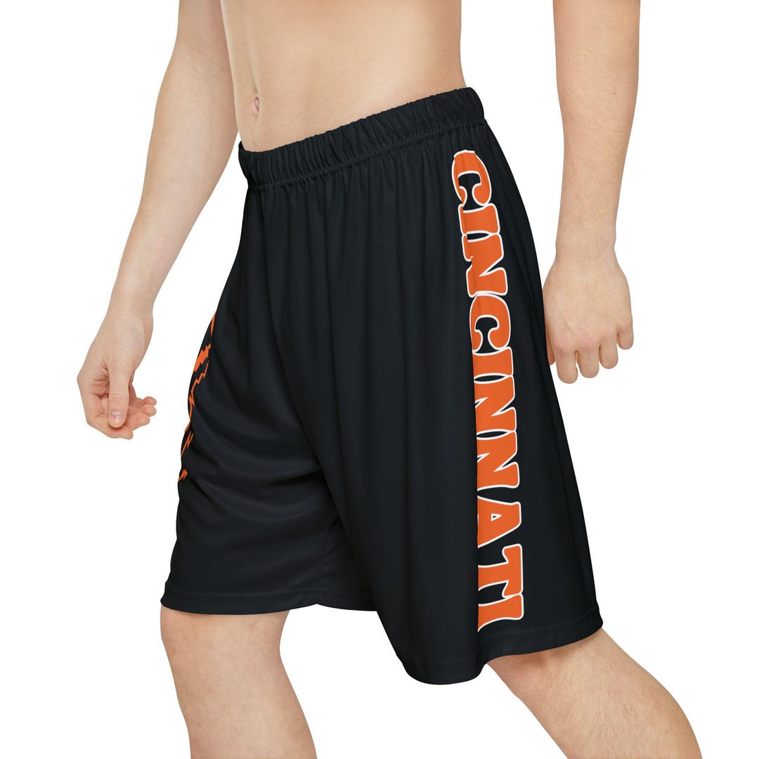 Bengal Tiger Shorts Men's Cincinnati Shorts Football Fan Shorts Men's ...