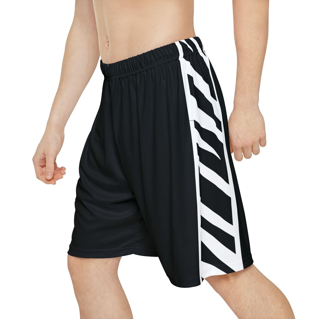 Side Striped Shorts Men's Cincinnati Shorts Bengal Tiger Striped Shorts ...