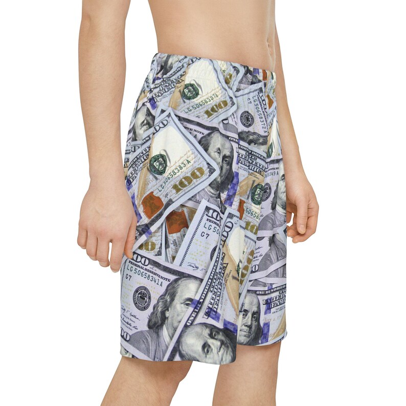Money Shorts: Men's Hundred Dollar Bill Print - Novelty Clothing - Etsy